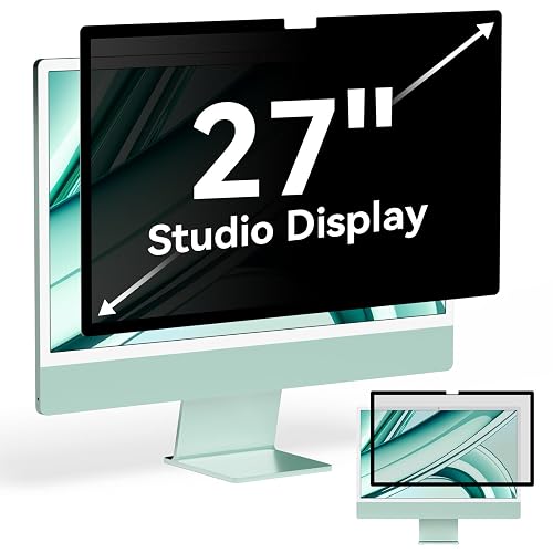 [2024 New] Fully Removable Privacy Screen for iMac 27 Inch Studio ...