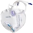 Amazon.com: GlobalRoll Urinary Drainage Bag with Anti-Reflux Chamber, Bedside Drainage Bag 2000 ...