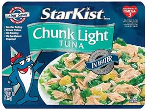 Amazon.com : StarKist Chunk Light Tuna In Pouch, 43-Ounce Pouches (Pack ...
