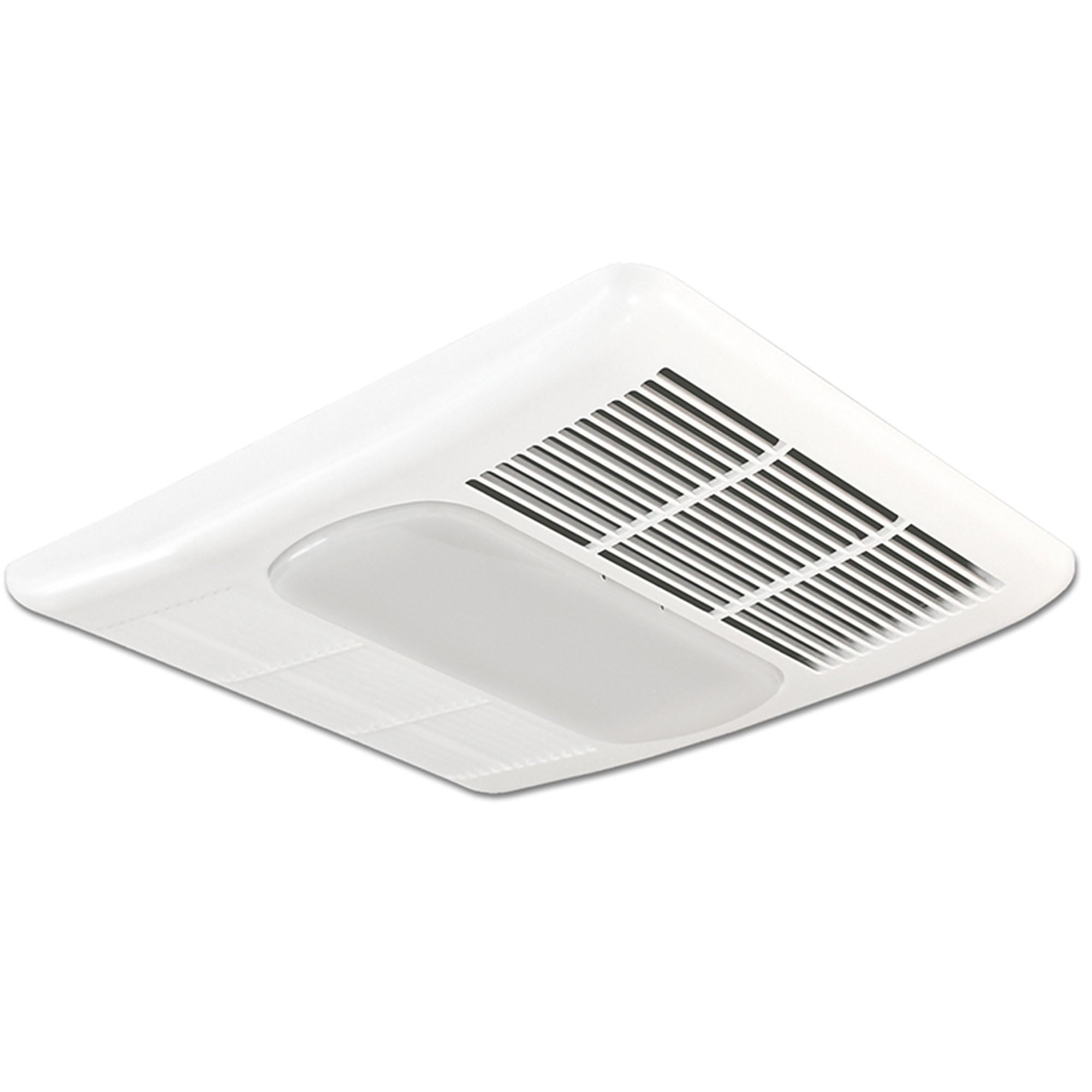 Delta Breez Bathroom Exhaust Fan With Light, Heater & Thermostat ...