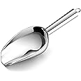Amazon.com: E-far Mini Metal Scoop, 3oz Stainless Steel Ice Scooper for ...