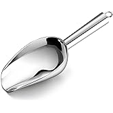 Amazon.com: E-far Mini Ice Scoop Set of 2, 3 Ounce Stainless Steel ...