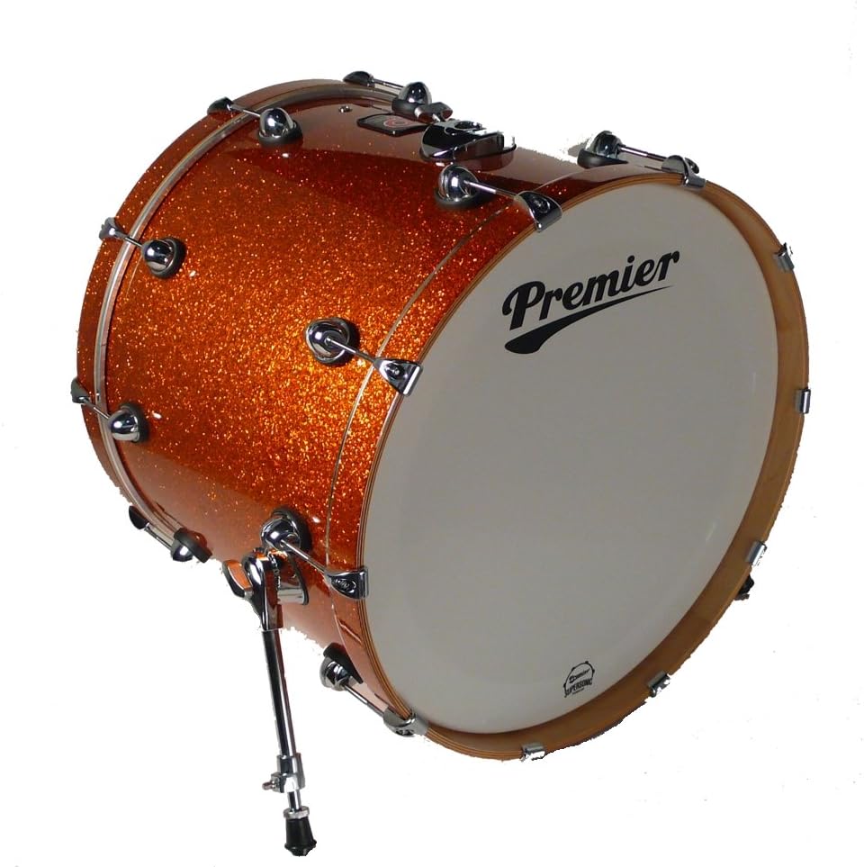Amazon.com: Premier Drums Genista Series 43280OSXD 1-Piece Birch 20x18 ...