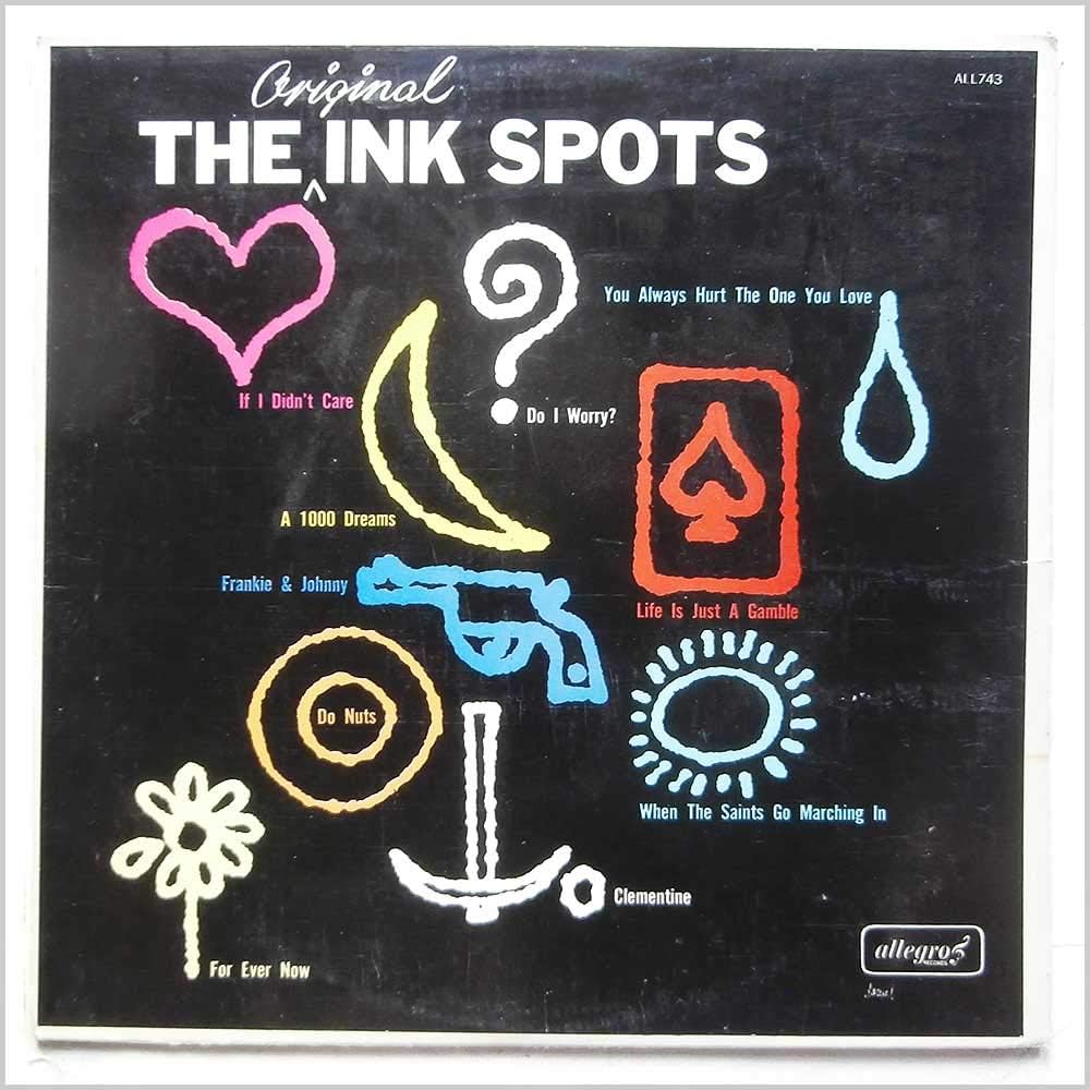 THE ORIGINAL INK SPOTS VINYL LP 1964 ALLEGRO THE INK SPOTS - The Ink Spots