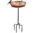 Amazon.com: 28In Freestanding Birdbaths Bowl Outdoor, Free Standing ...