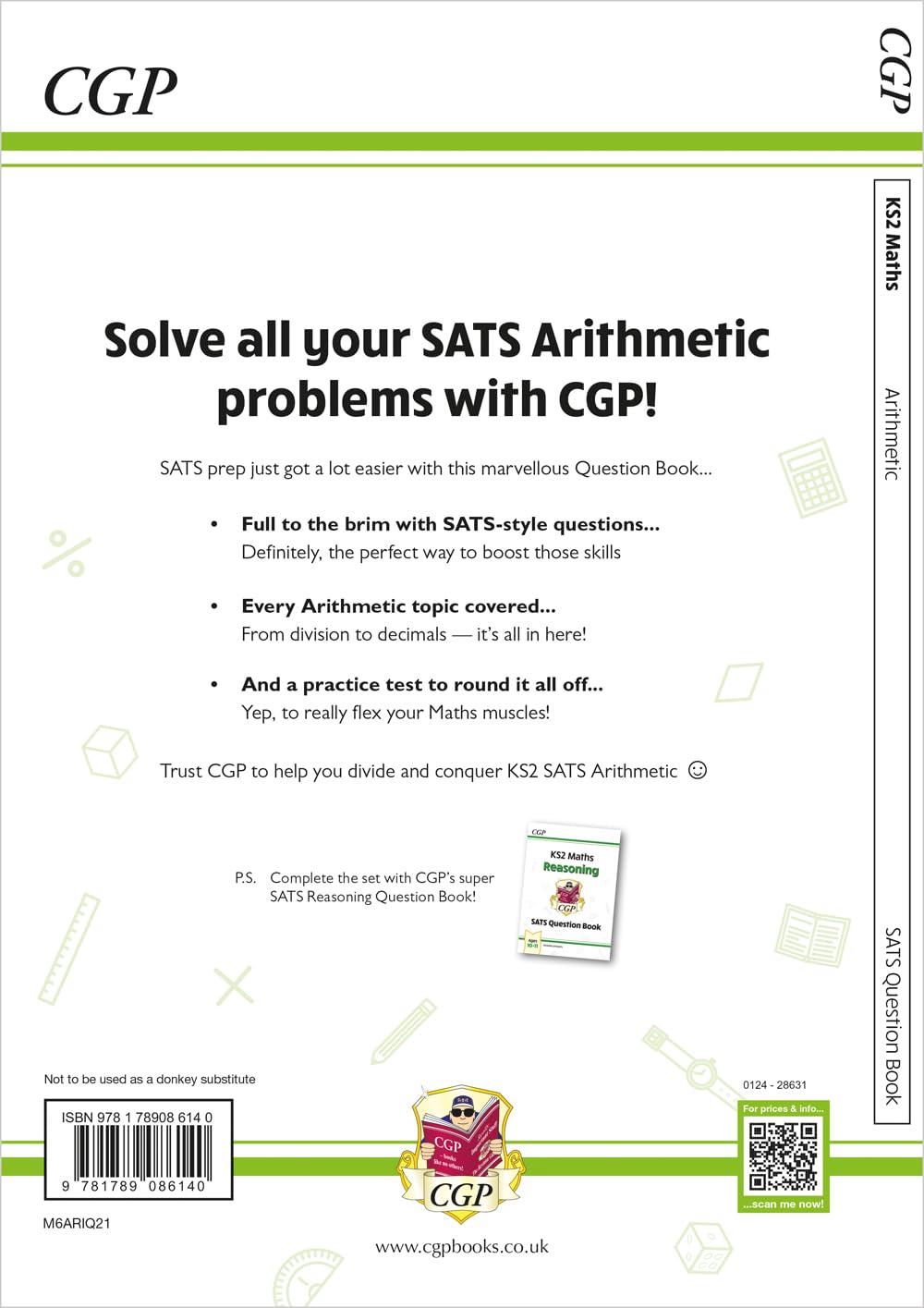 Mua KS2 Maths Year 6 SATS Question Book: Arithmetic (for the 2025 tests ...