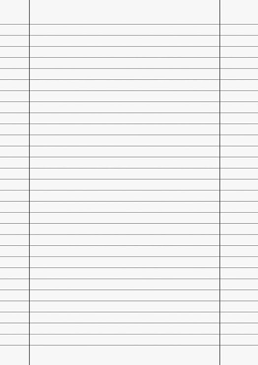 Arco firm/fogli d''esame - a righe con margine linea per interni ed ...