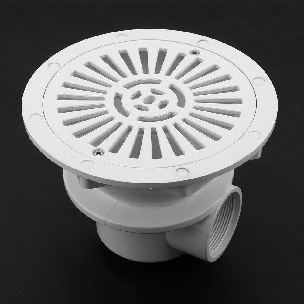 Tarente Swimming Pool Drain, White Swimming Pool Main Drain Floor Drain ...