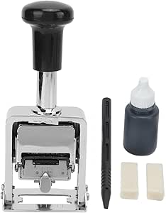Amazon.com : Number Stamp, 5 Digit Automatic Jump Numberer ...