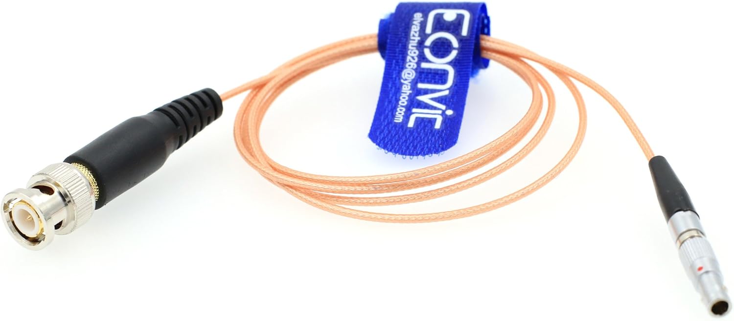 Nor1438 Cable,BNC plug to 4-pin Audio Timecode adapter cable For Red ...