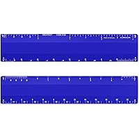 Amazon.com: Alumicolor Architect 6 inch Ruler Scale w/ 4 Bevel Design ...