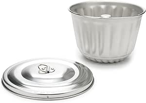 Amazon.com: Fox Run 2 Quart Steamed Pudding Mold and Lid: Baking Molds ...