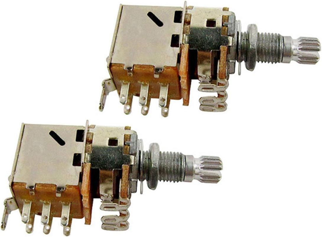 Musiclily Metric 18mm Split Shaft Pots A250k Push Pull Guitar ...