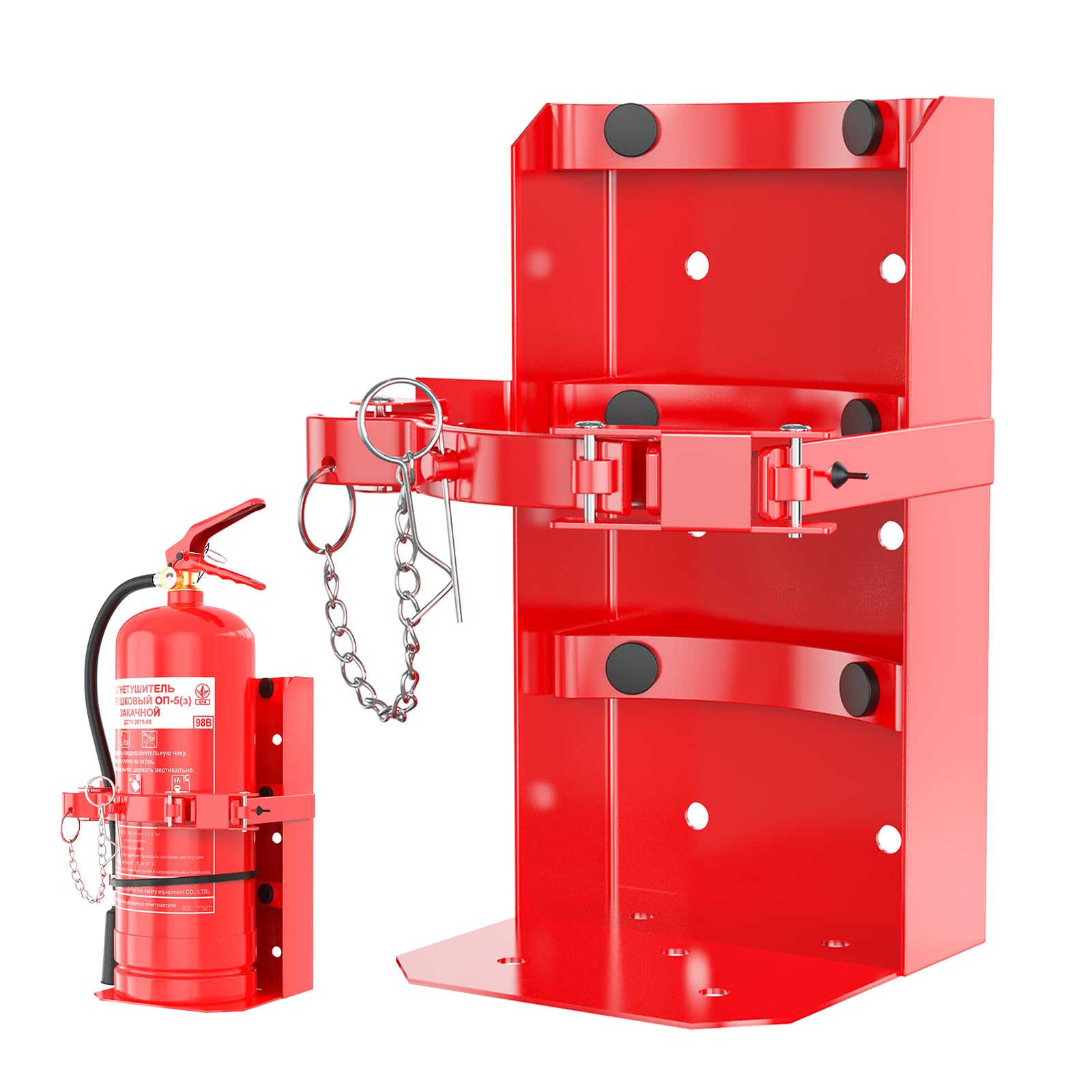 Fire Extinguisher Mount, Heavy Duty Fire Extinguisher Bracket Fits 20lb ...
