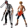 Amazon.com: BANDAI Chainsaw Man & Denji Model Kit Set | 15cm ...