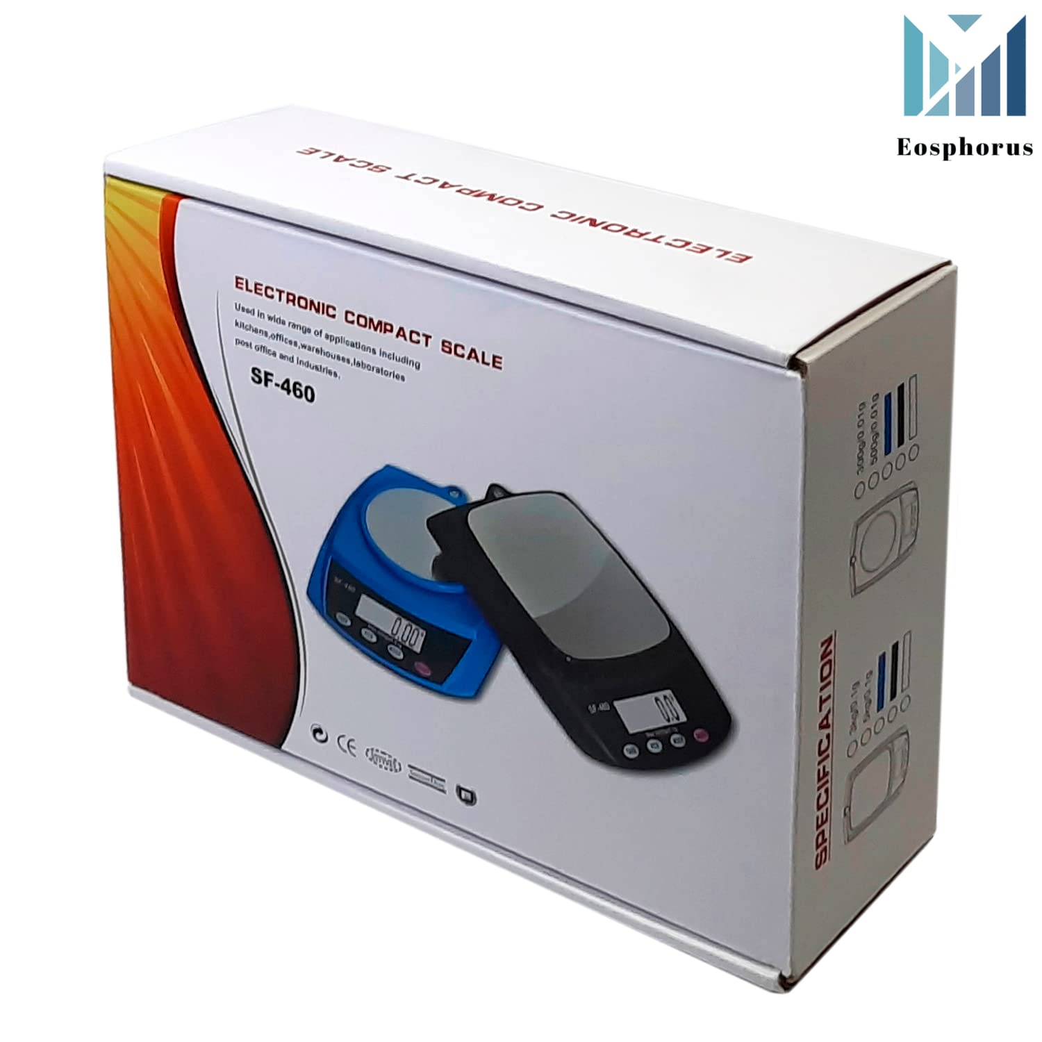 Eosphorus Science Digital Scale Laboratory Balance Chemistry Lab Gram ...