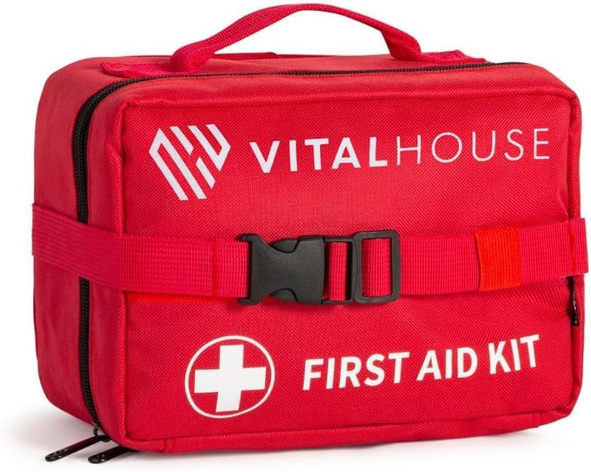 Vital House 346 Piece First Aid Kit Survival - Professional Waterproof ...