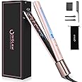Amazon.com: IG INGLAM Titanium Flat Iron Hair Straightener, Infrared ...