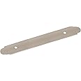 Amerock | Cabinet Backplate | Satin Nickel | 3 inch (76 mm) Center to ...