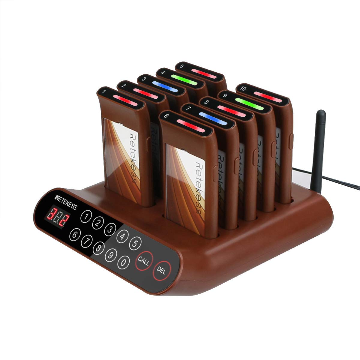 Sicurezza e protezione Retekess T116A Ristorante cercapersone 10 Pager ...