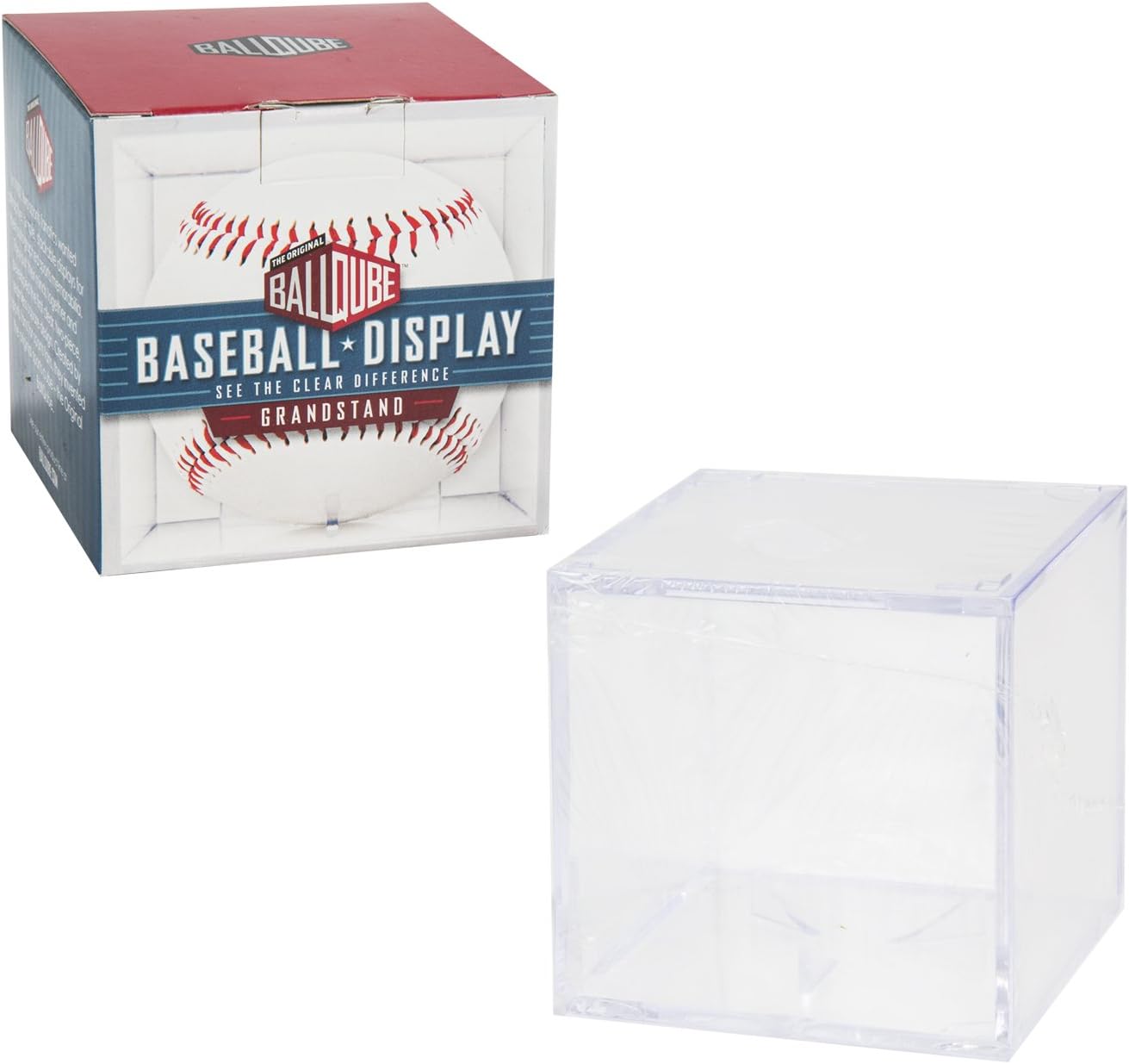 Cricket Ball, Baseball or Tennis Ball Display Case: Amazon.co.uk ...