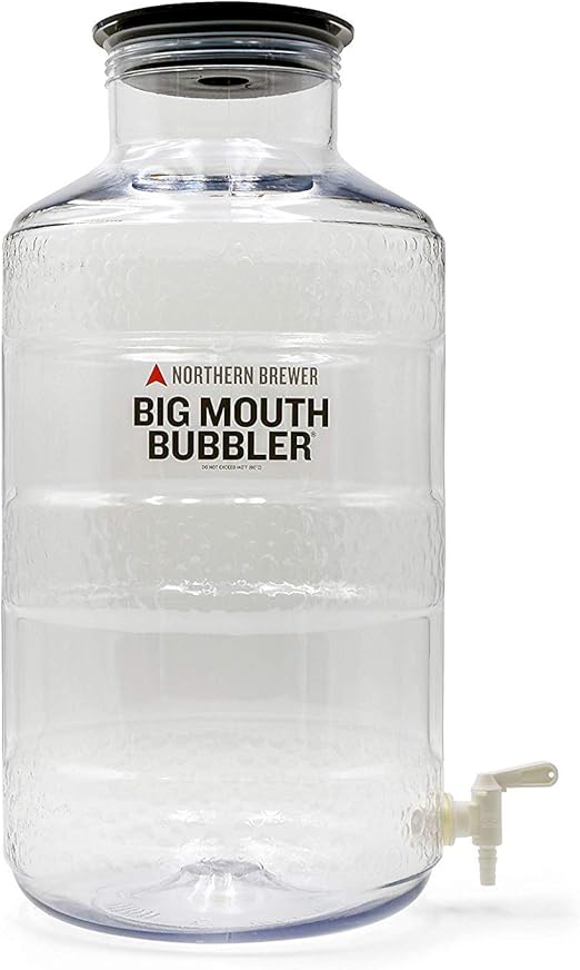 Amazon.com: Northern Brewer - Big Mouth Bubbler Wide Mouth PET Plastic Carboy Fermentor (6.5 ...