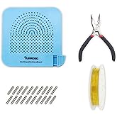 Amazon.com: Artistic Wire Deluxe Jig Kit - 5x4 Inch Aluminum Wire ...