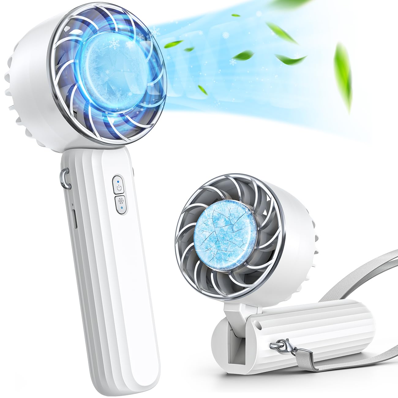 Mua Lamicall Handy Fan Cooling Plate Included, Foldable, Portable Fan ...