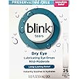 Amazon.com: BLINK Tears Eye Drops for Dry Eyes, Preservative Free ...