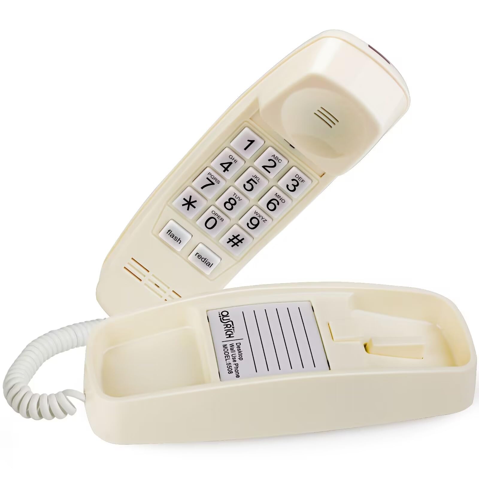 Mua Sangyn Retro Wall Phone with Big Button Lighted Keypad, No AC Power ...