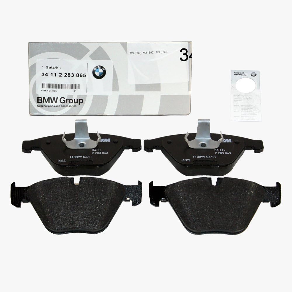 BMW Front Brake Pads Genuine Factory Original 34112283865, Brake Pads ...