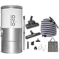 OVO 750 Airwatts Heavy Duty Powerful Central Vacuum System, Hybrid ...