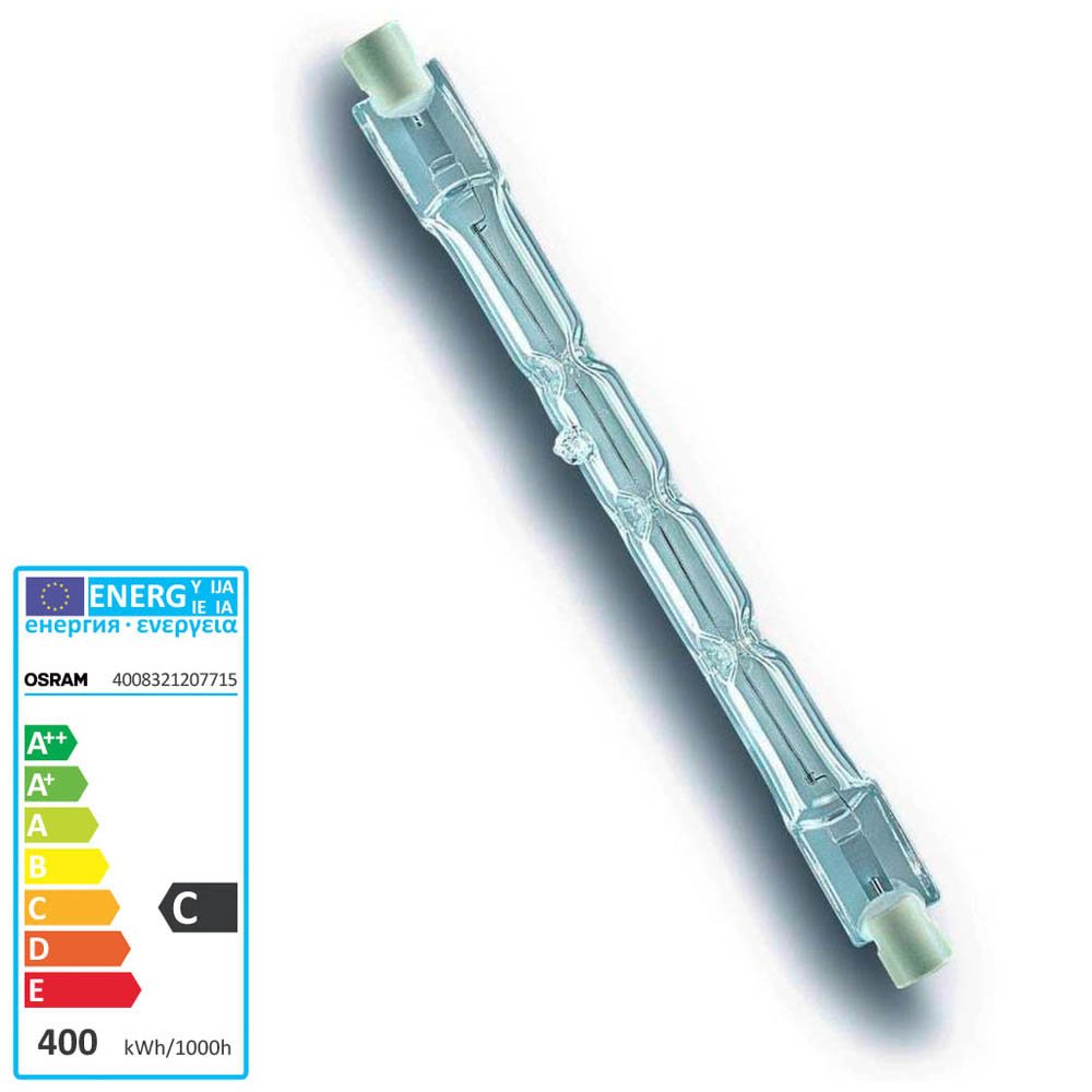 Osram 64702 Haloline Pro Ampoule Lineaire Eco Halogéne 114,2mm 230v ...