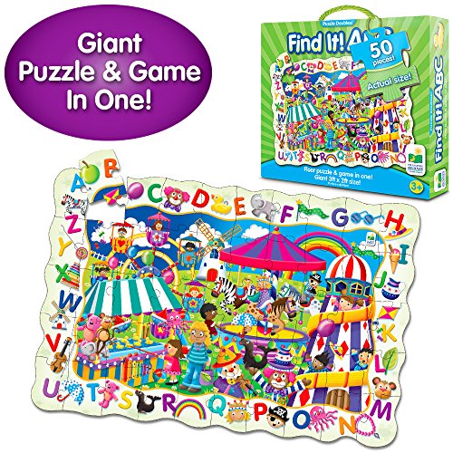 Buy The Learning Journey Puzzle Doubles - Find It Abc - Large Floor ...