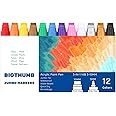 Amazon.com: BIGTHUMB Jumbo Poster Markers Set: 12 Colors Large 15mm ...
