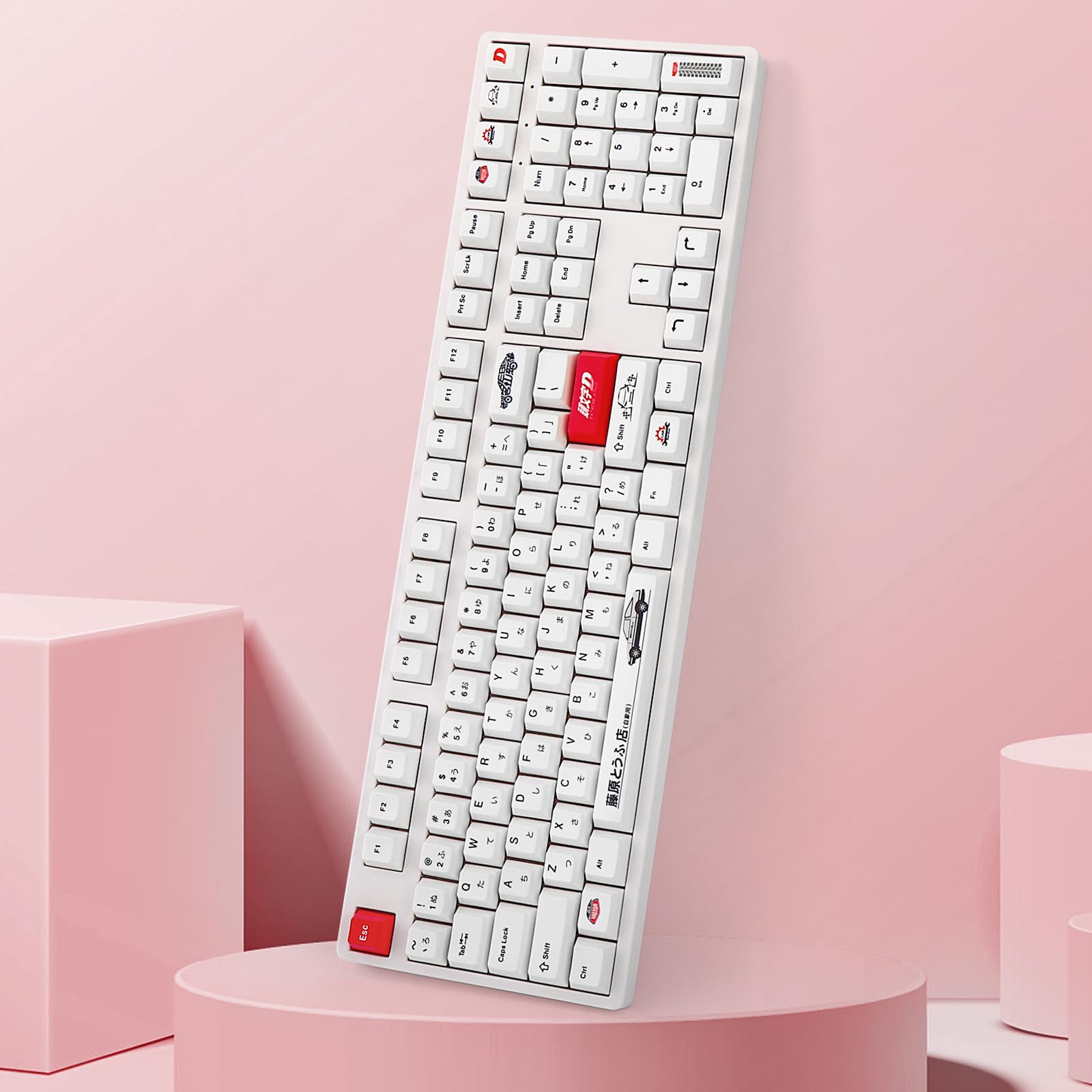 Mua YIMAGUJRX Initial D Keycaps - AE86 PBT Japanese Keycaps, 121 Keys ...