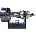Amazon.com: Jet Aircraft Turbofan Turbojet Engine Model Kit, 3D DIY ...