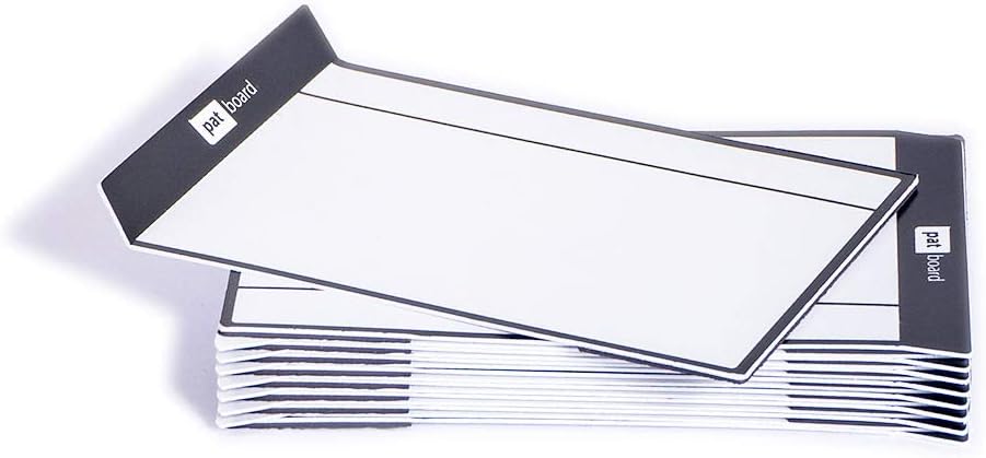 PATboard Scrum Board and Kanban Board TASKcards – Set of 16 Magnetic ...