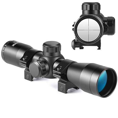 4x32 Compact Rifle Scope,Airsoft Scope Crosshair Optics,Hunting Gun ...