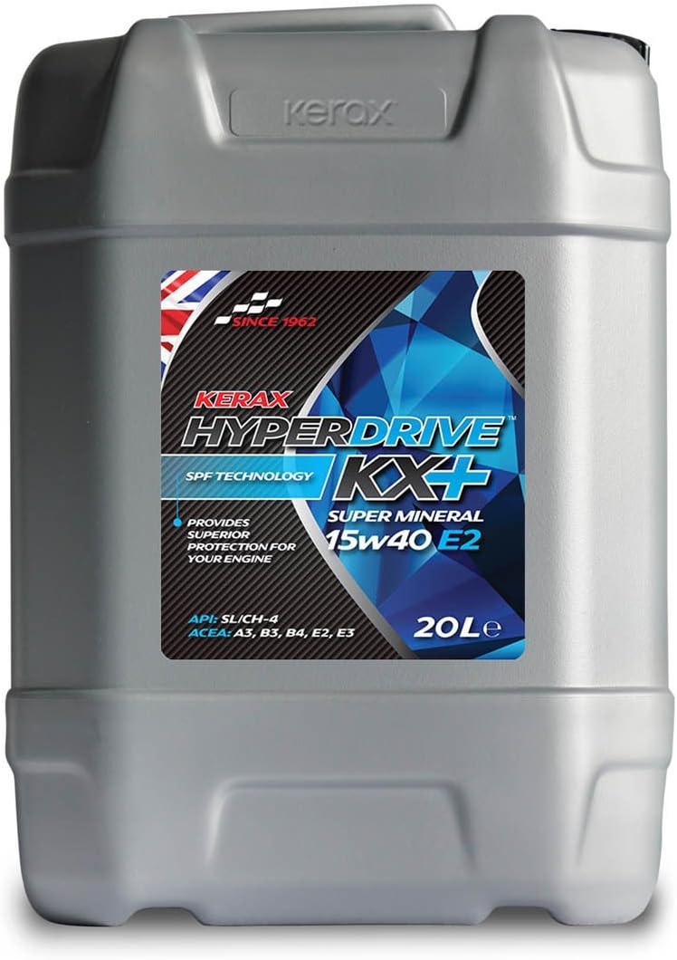 Amazon.fr : Kerax HyperDrive 15W40 E2 Super Huile moteur minérale 20 litres