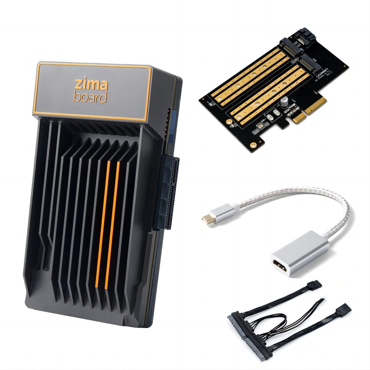 Mua zimaboard DIY NAS Kit Lite 832 + PCIe SSD Adapter + SATA Y-Cable ...