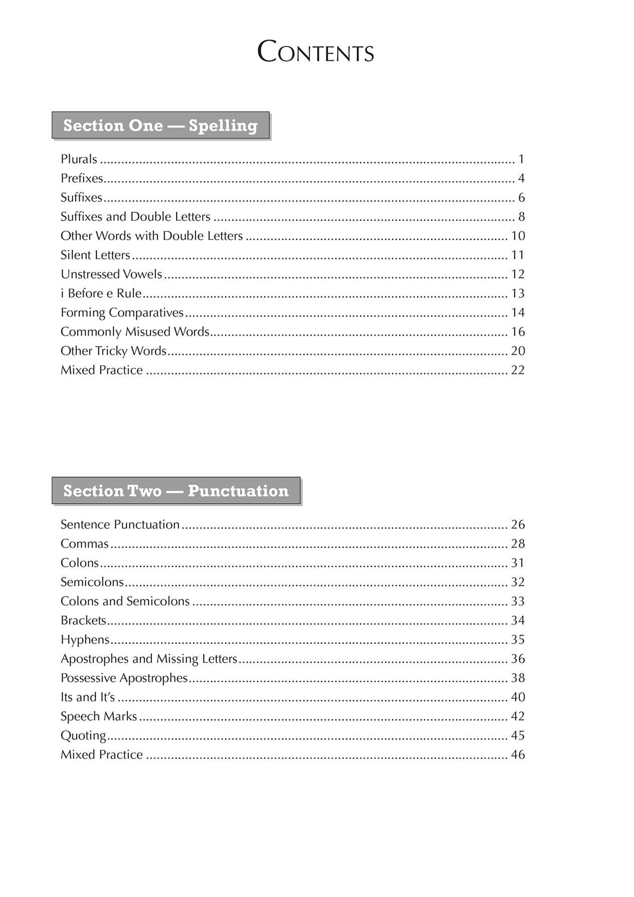 Mua GCSE Spelling, Punctuation and Grammar Workbook (includes Answers ...