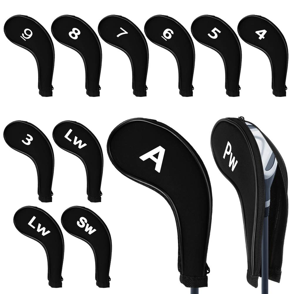 Mua WIOR Golf Club Head Covers, 12Pcs Neoprene Zippered Golf Wedge Iron ...
