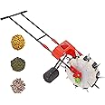 Amazon.com: Hand-Push Roller Seeder Manual Seeder Machine Walk-Behind Row Crop Planter with 10 ...