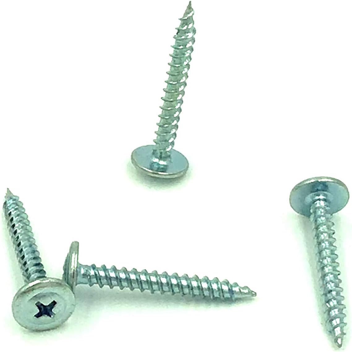 Amazon.com: #8 x 1" Phillips Wafer K-Lath SMS Zinc(500/Pack) (500 ...