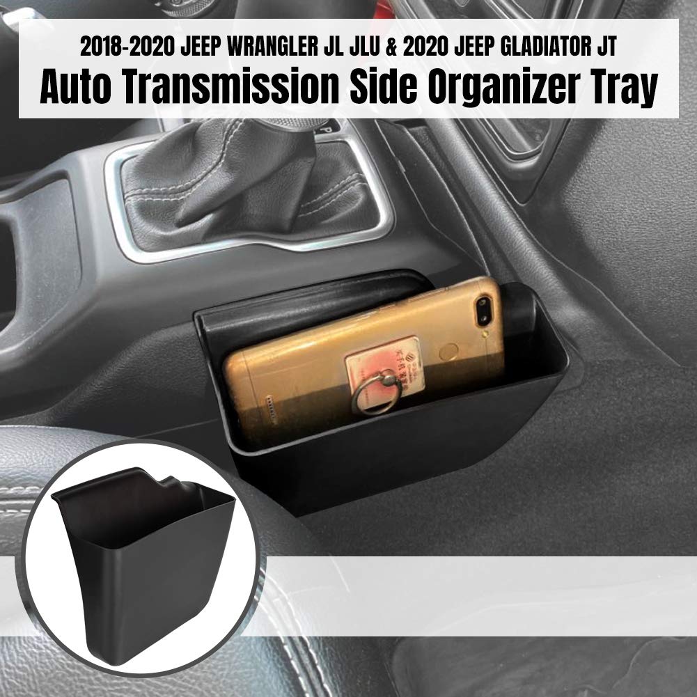 YYinno Jeep JL Accessories Jeep Wrangler Storage Box Organizer Tray ...