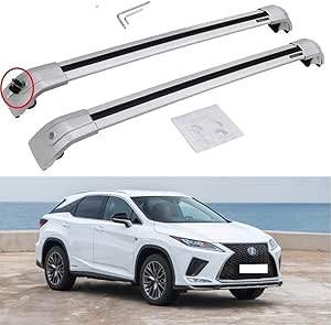 Amazon.com: SAREMAS Roof Cargo Rack for Lexus RX RX350 RX450H RX350L ...