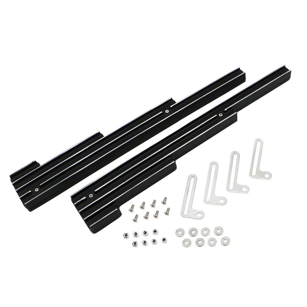 Buy A6061-3PBK Small Block Chevy Polished Fins Black Aluminum Spark ...