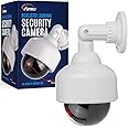 Amazon.com : Fake Security Camera, Dummy Camera Dome Shaped Decoy ...