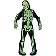 Amazon.com: Fun World Green Skelebones Youth Costume, Medium 8-10 ...